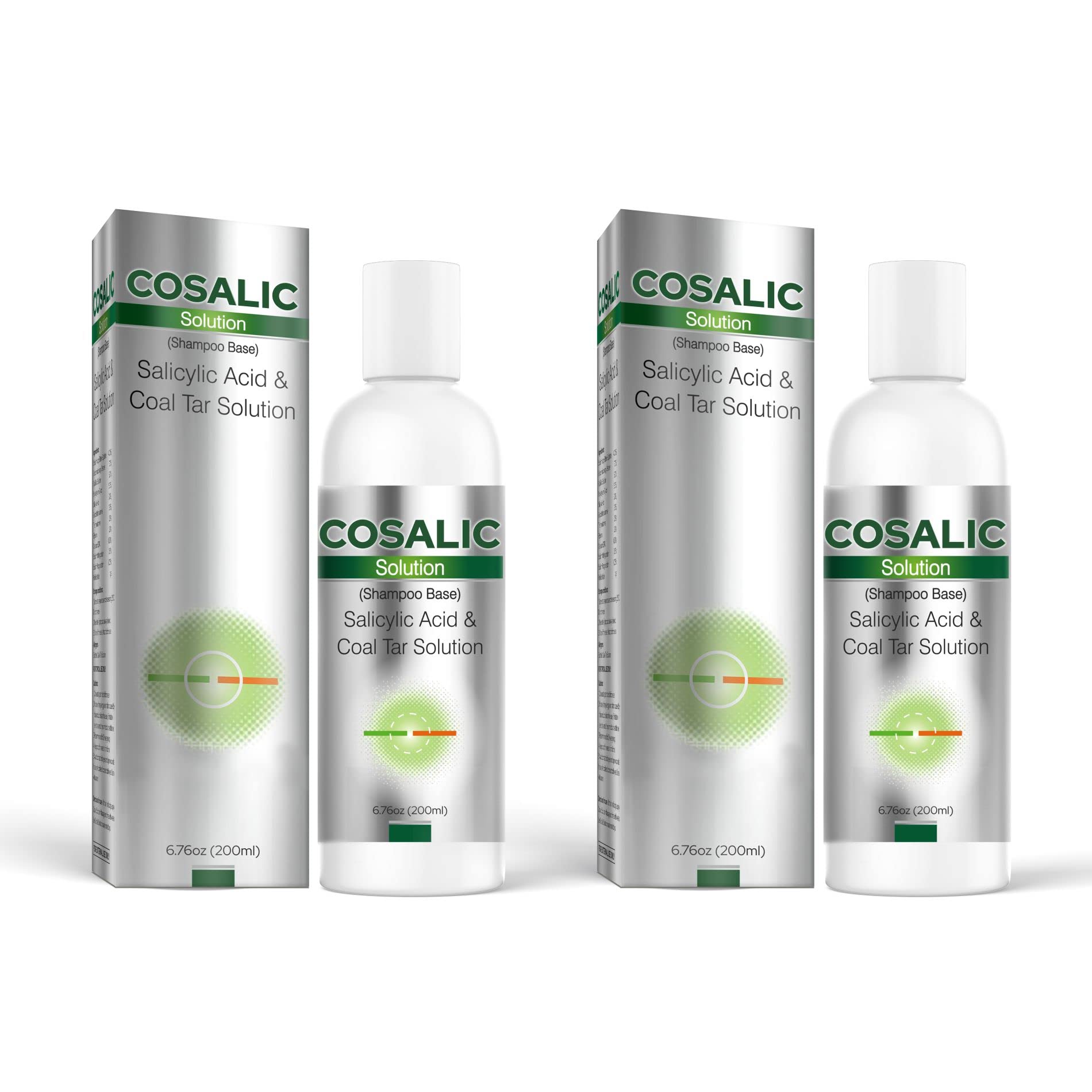 Buy Cosalic Coal Tar and Salicylic Solution Dandruff Free Shampoo with ...