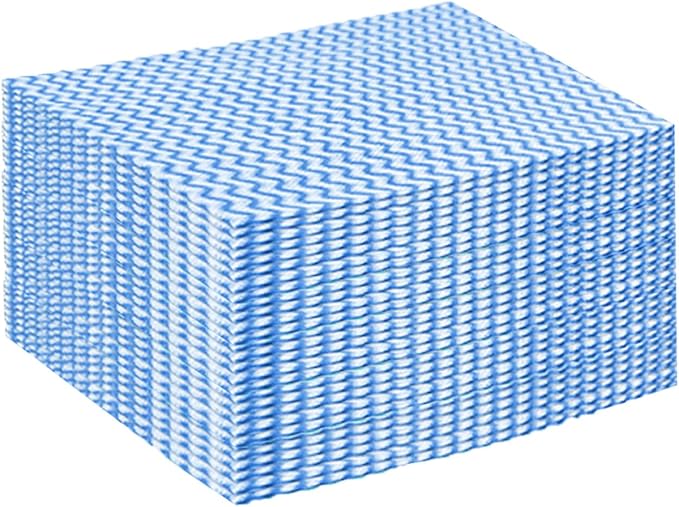 Amazon.com: KLEENDOL Blue Disposable Kitchen Cleaning Towel Heavy Duty ...