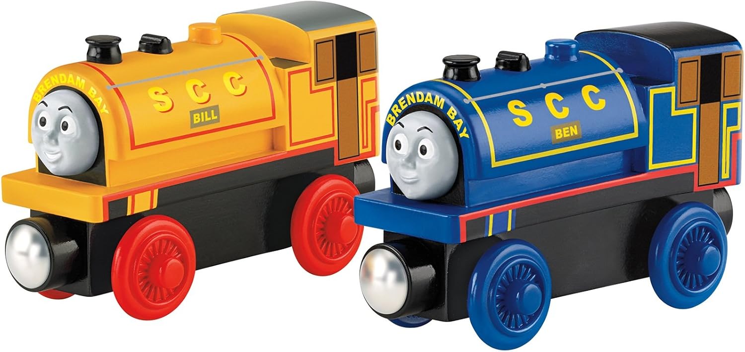 Amazon.com: Thomas & Friends Wooden Railway, Bill and Ben : Toys & Games