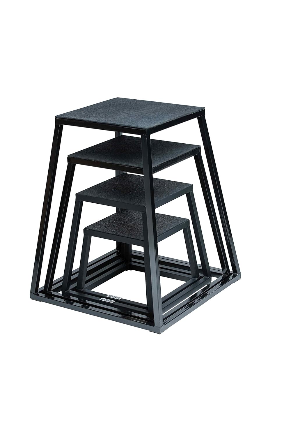 Buy Rage Fitness Steel Plyo Box Set - 12”, 18”, 24” & 30”, Fully Welded ...