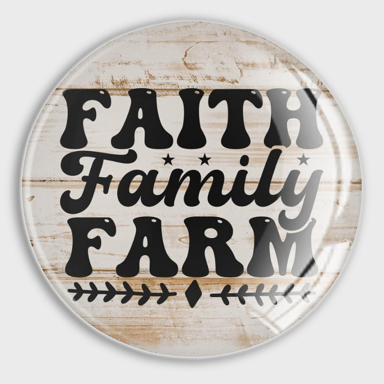 Freecustom Faith Family Glass Fridge Magnets Inspirational Words ...