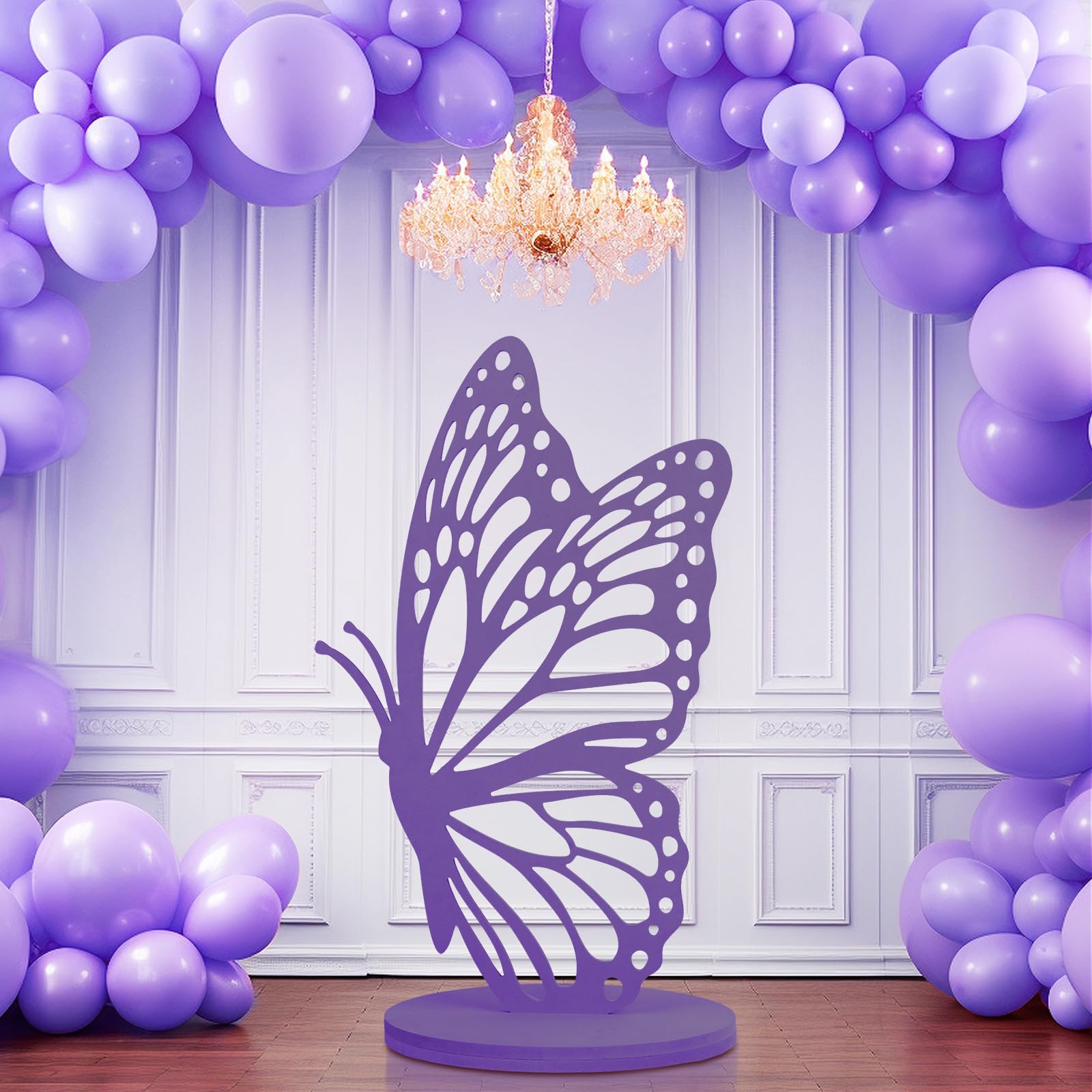 Amazon.com: Beeveer 3ft Wood Butterfly Prop Large Butterfly Wings ...