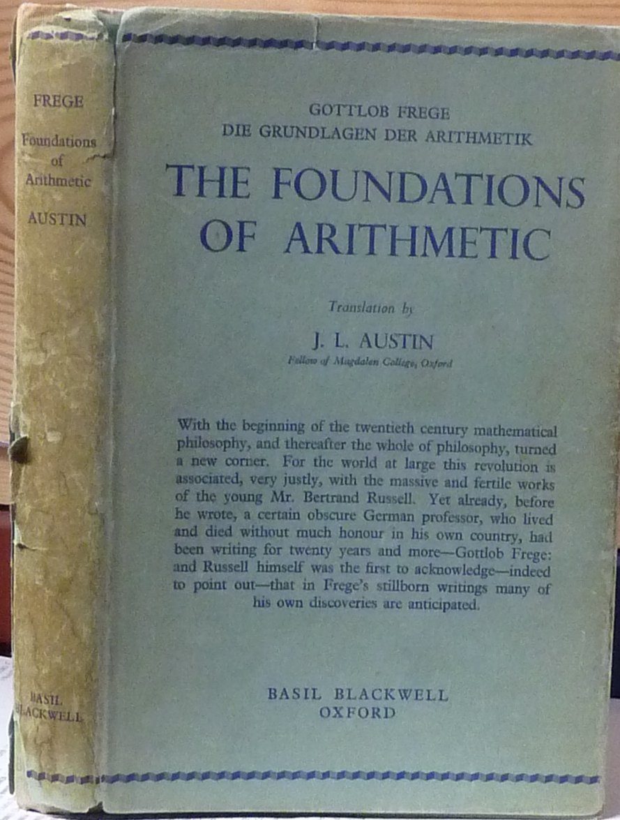 The Foundations of Arithmetic. A logico-mathematical enquiry: FREGE ...