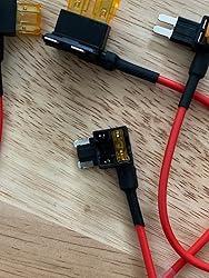 Amazon.com: Vantrue 11.5ft Type C USB 12V 24V to 5V Dash Cam Hardwire ...