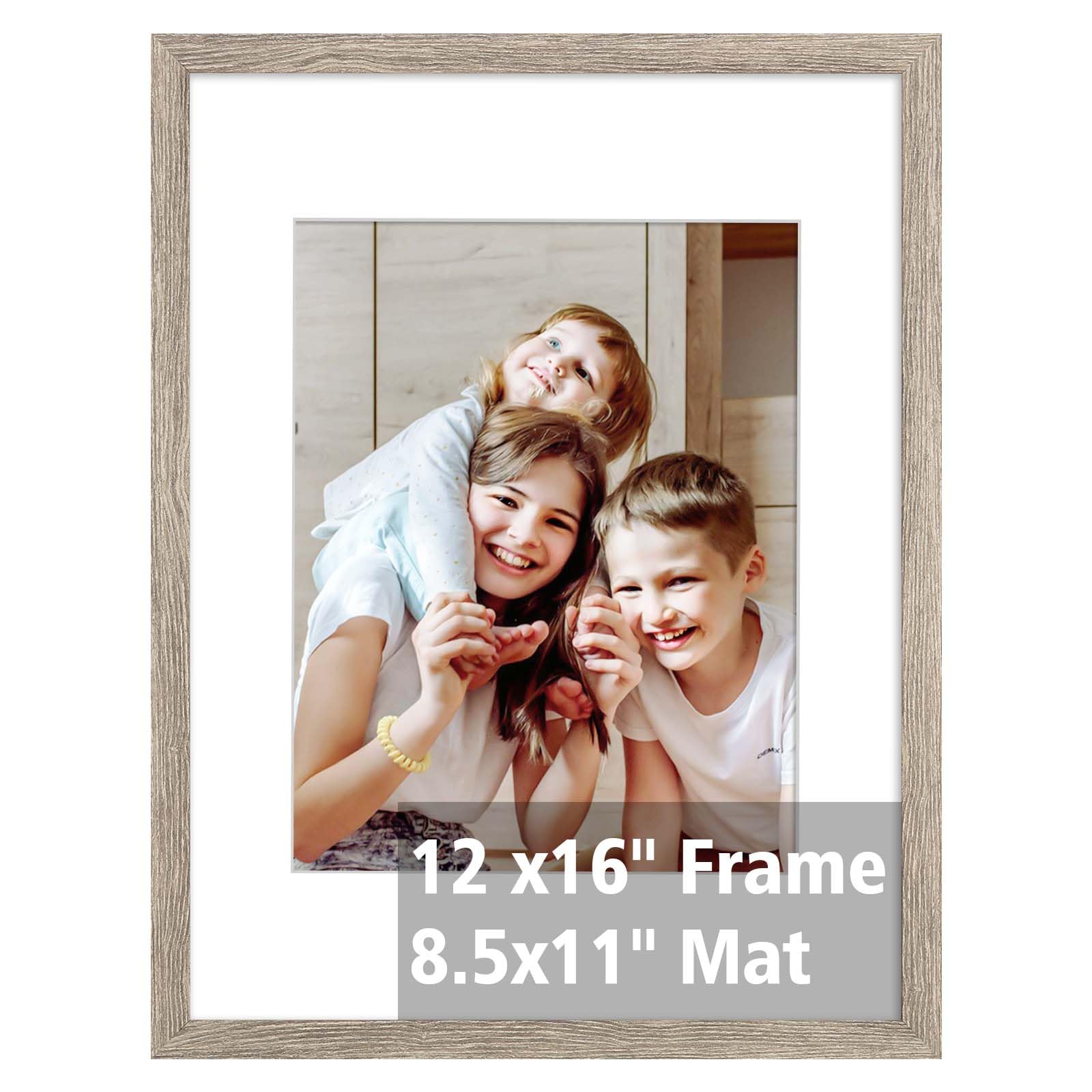 Amazon.com - Gaevuian 12x16 Picture Frame Distressed Farmhouse Wood ...