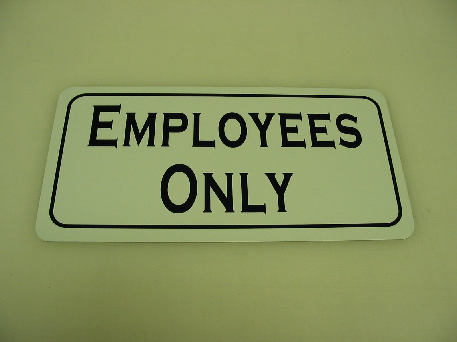 Free Printable Employees Only Sign Find A Free Printable, 44% OFF