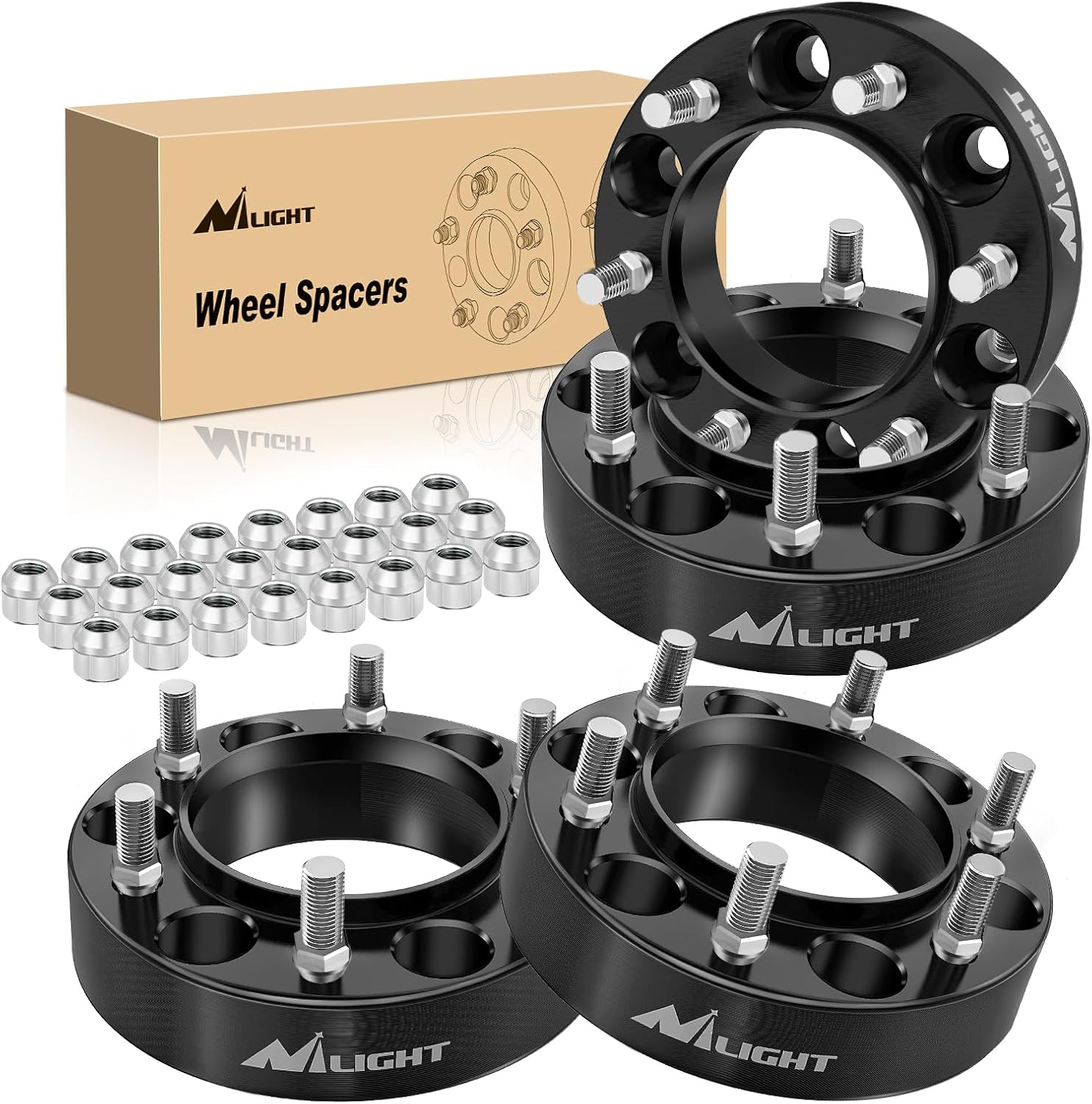 Amazon.com: Nilight Toyota Wheel Spacers for 1995-2023 Tacoma 1989-2023 ...