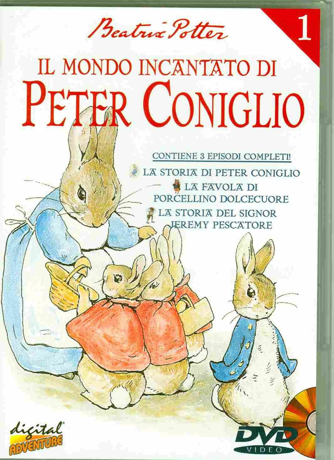 Amazon.com: il mondo incantato di peter coniglio 01 dvd Italian Import ...