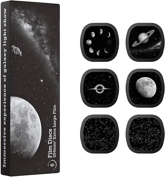 Amazon.com: Ainael Galaxy Projector Disc – Ultra HD Projector Slide ...