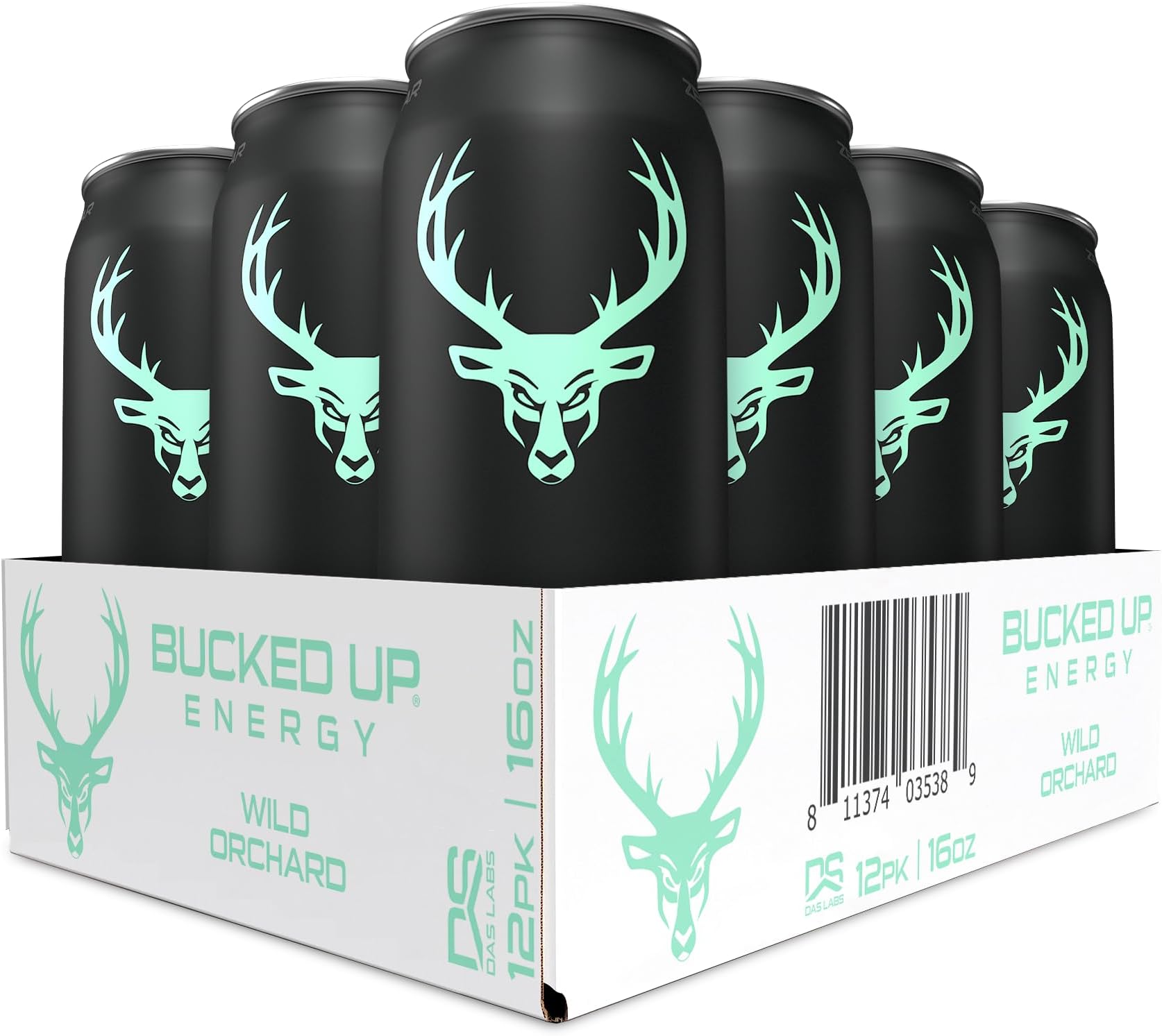 Amazon.com : Bucked Up Energy Drink 300mg (Cherry Hard Candy) (12 CT ...