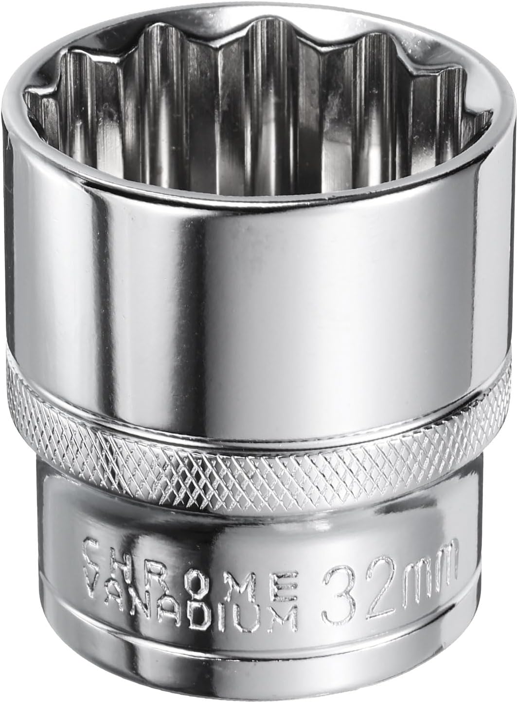 Amazon.com: HARFINGTON 12-Point Socket 1/2" Drive 32mm Deep 45# Steel ...