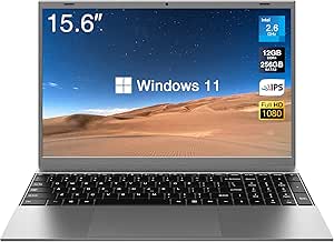 BiTECOOL Windows 11 Laptop, 15.6 inches Full HD IPS Display, Intel Celeron N4120 Quad Core, 12GB ...