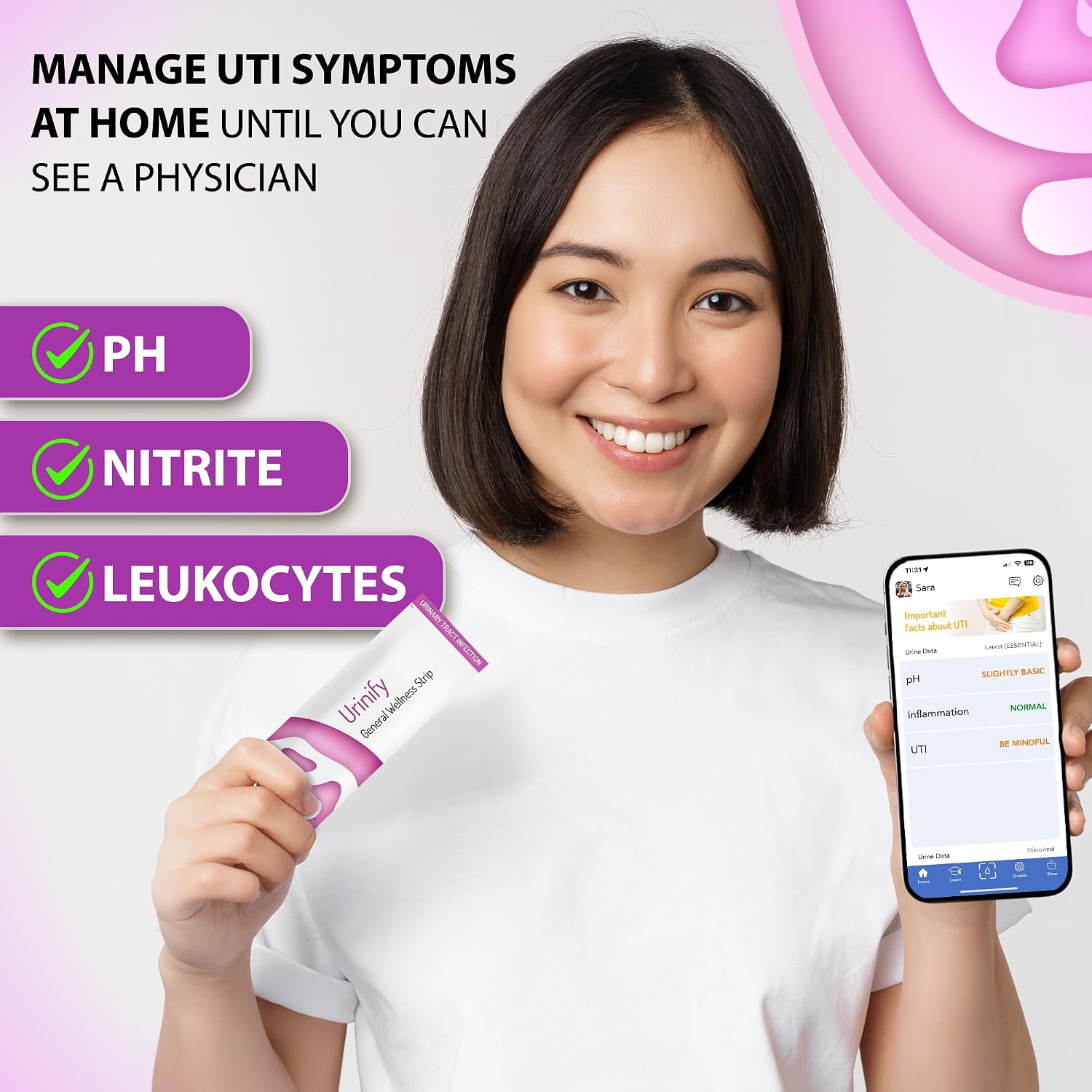 URINIFY UTI] Mobile App at Home Urinary Tract Philippines | Ubuy