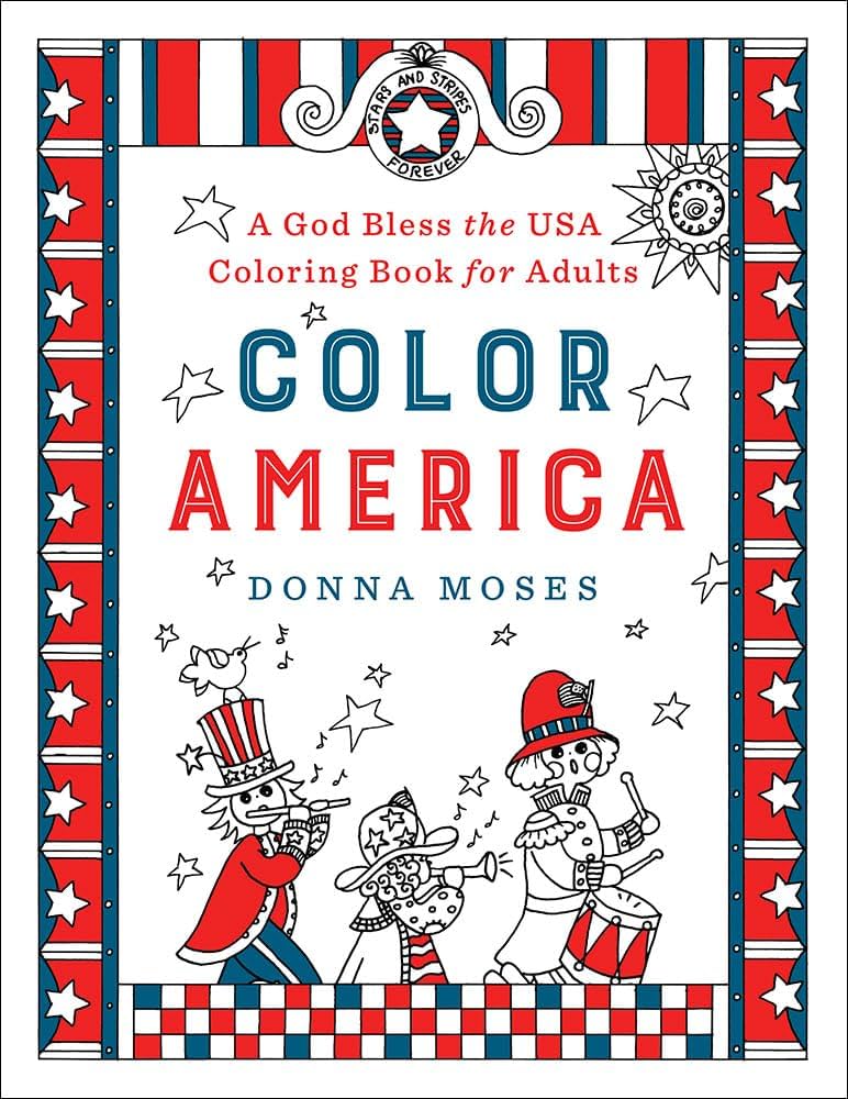 god bless the usa coloring pages