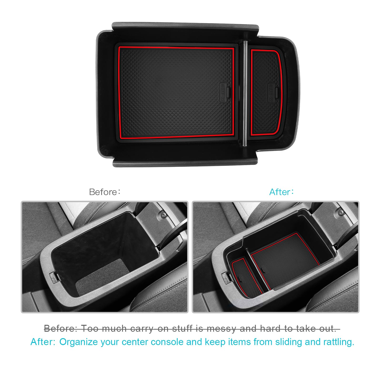 Snapklik.com : CDEFG 2024 2025 Trax Envista Center Console Organizer ...