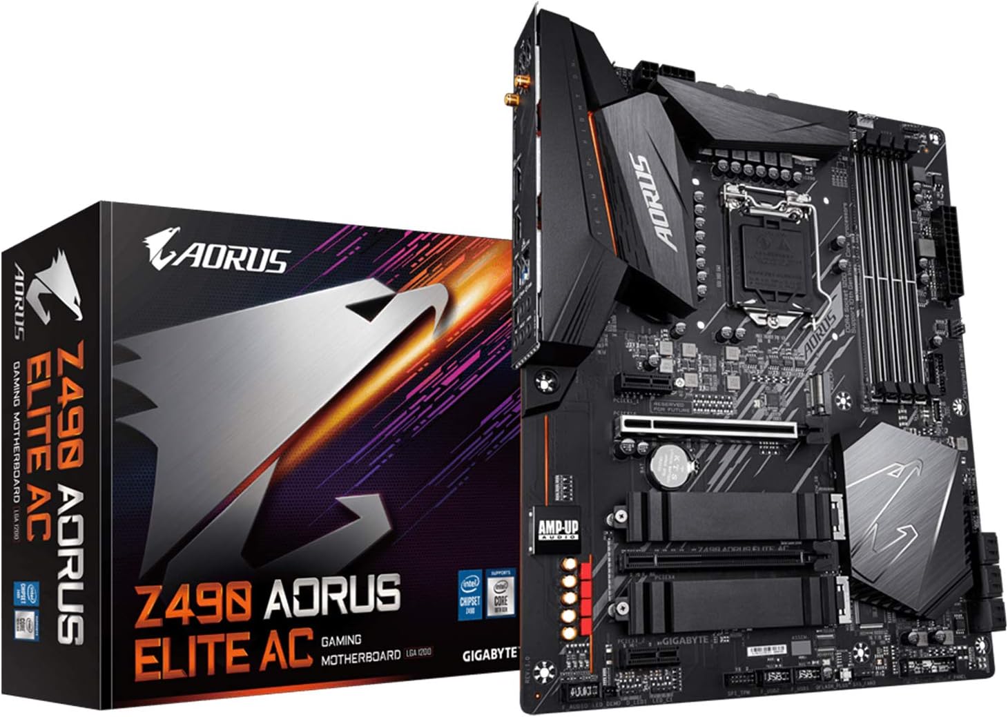 Amazon.com: Gigabyte Z390 AORUS ELITE (Intel LGA1151/Z390/ATX/2xM.2 ...