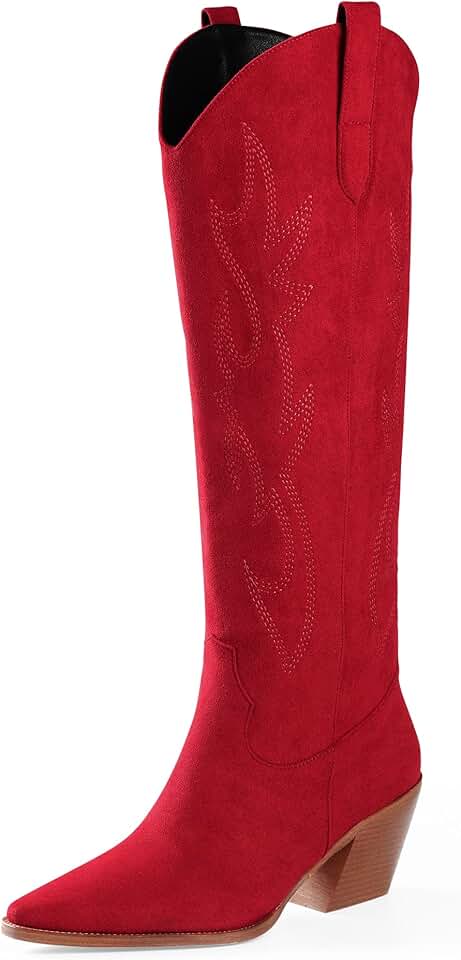 Amazon.com: Red - Women's Boots / Women's Shoes: Clothing, Shoes & Jewelry