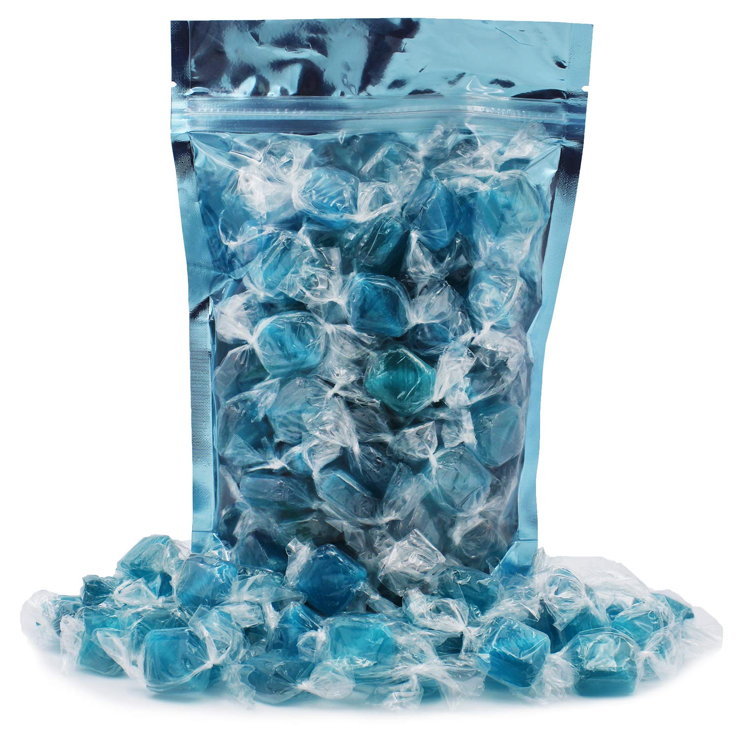 Buy Ice Blue Mint Squares Candies, Hard Candy, Kosher Parve ...
