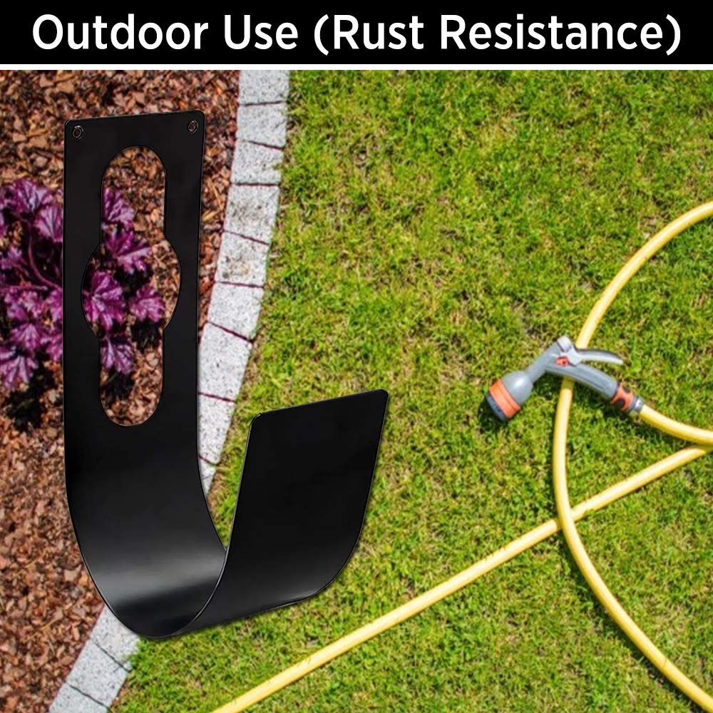 Snapklik.com : BIGTEDDY - 2X Garden Hose Hanger Heavy Duty Wall Mount ...