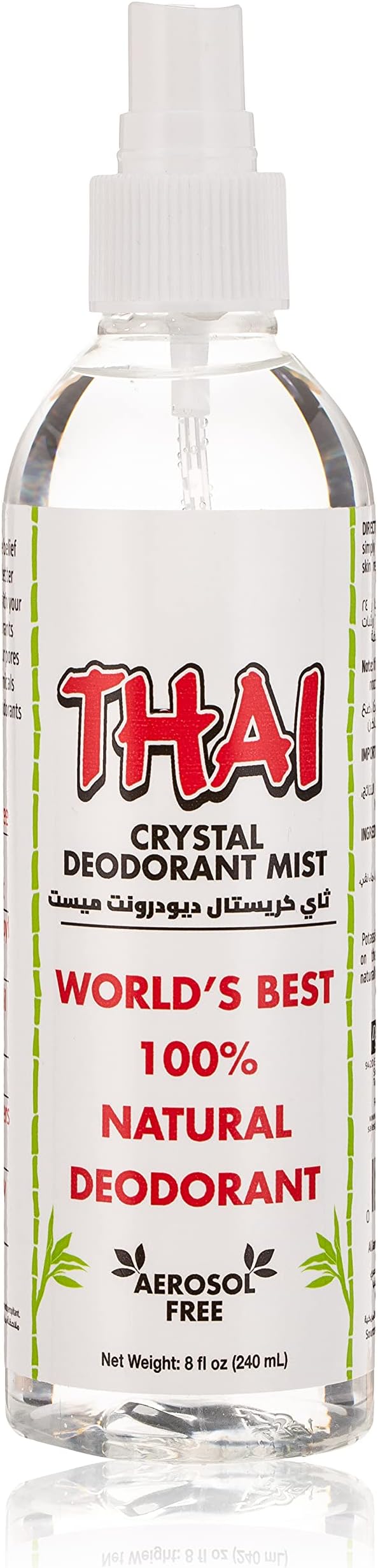 Amazon.com : THAI Natural Crystal Deodorant Mist Spray, 8 Ounce (Pack ...