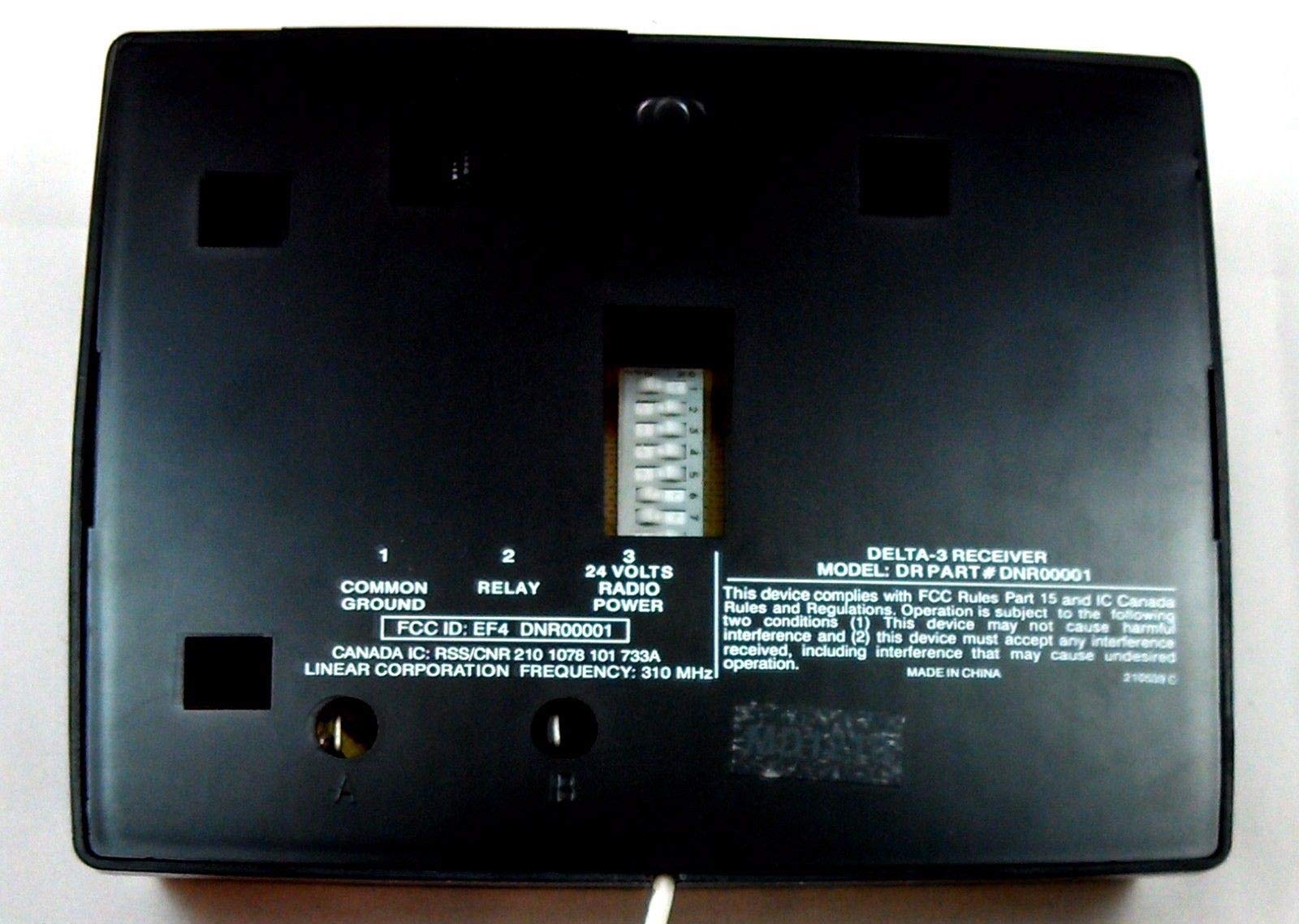 Snapklik.com : DR3A Linear Delta 3 System Garage Door Opener Receiver ...
