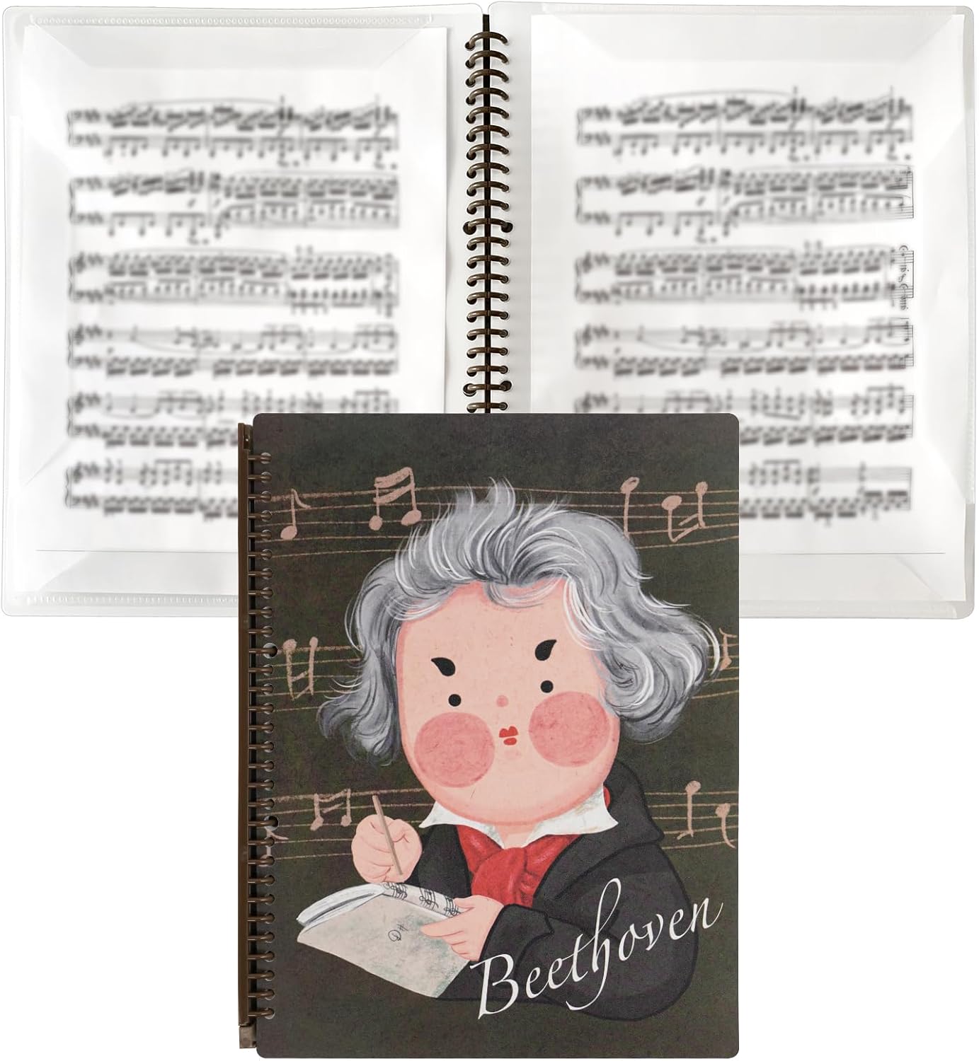 Amazon.com: Sheet Music Folder Durable Sheet Music Binder with Thick ...