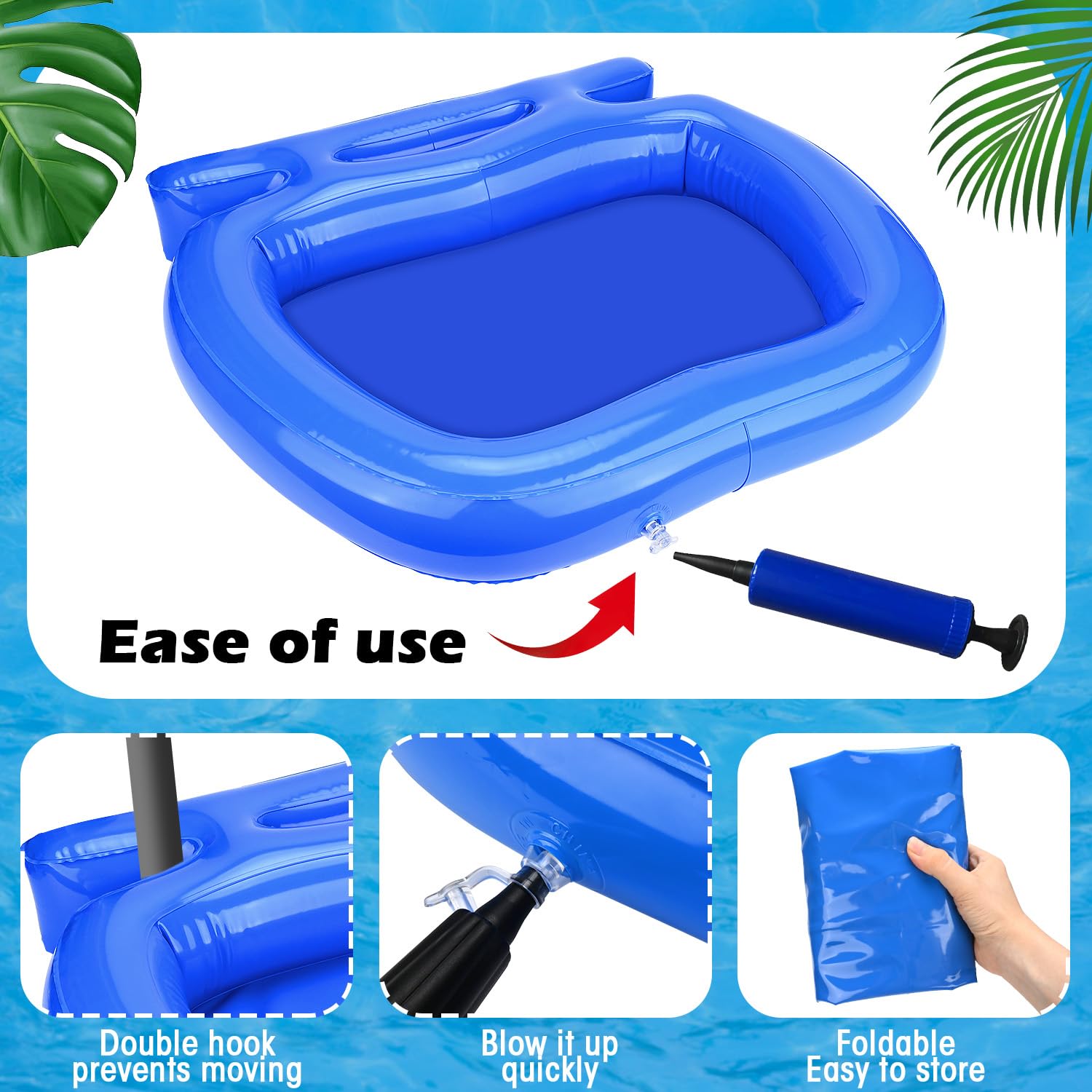 Snapklik.com : Inflatable Pool Foot Bath B,Foot Soaking Bath B For ...
