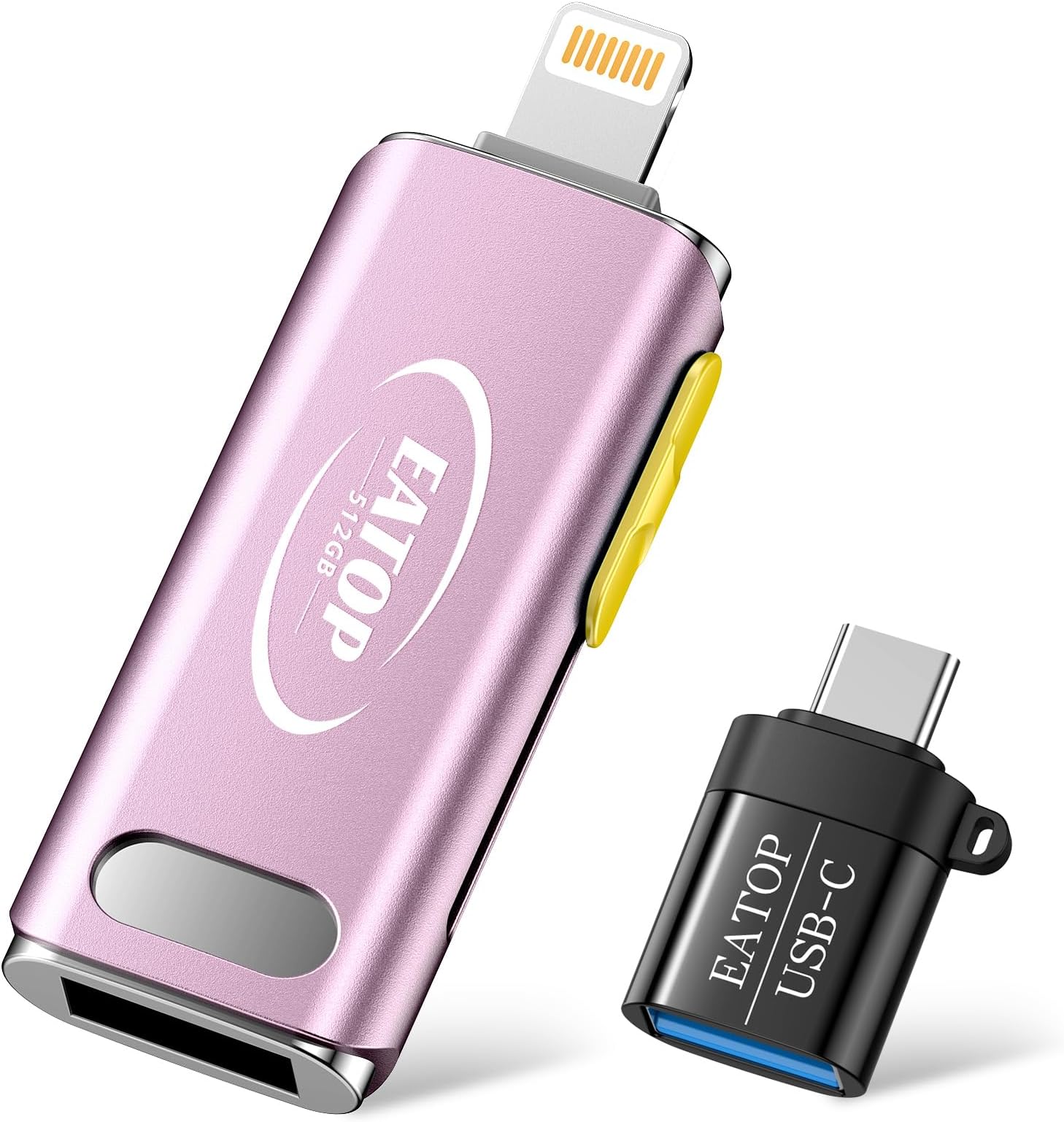 Amazon.com: EATOP Flash Drives 512GB Intended for iPhone, with USB C ...
