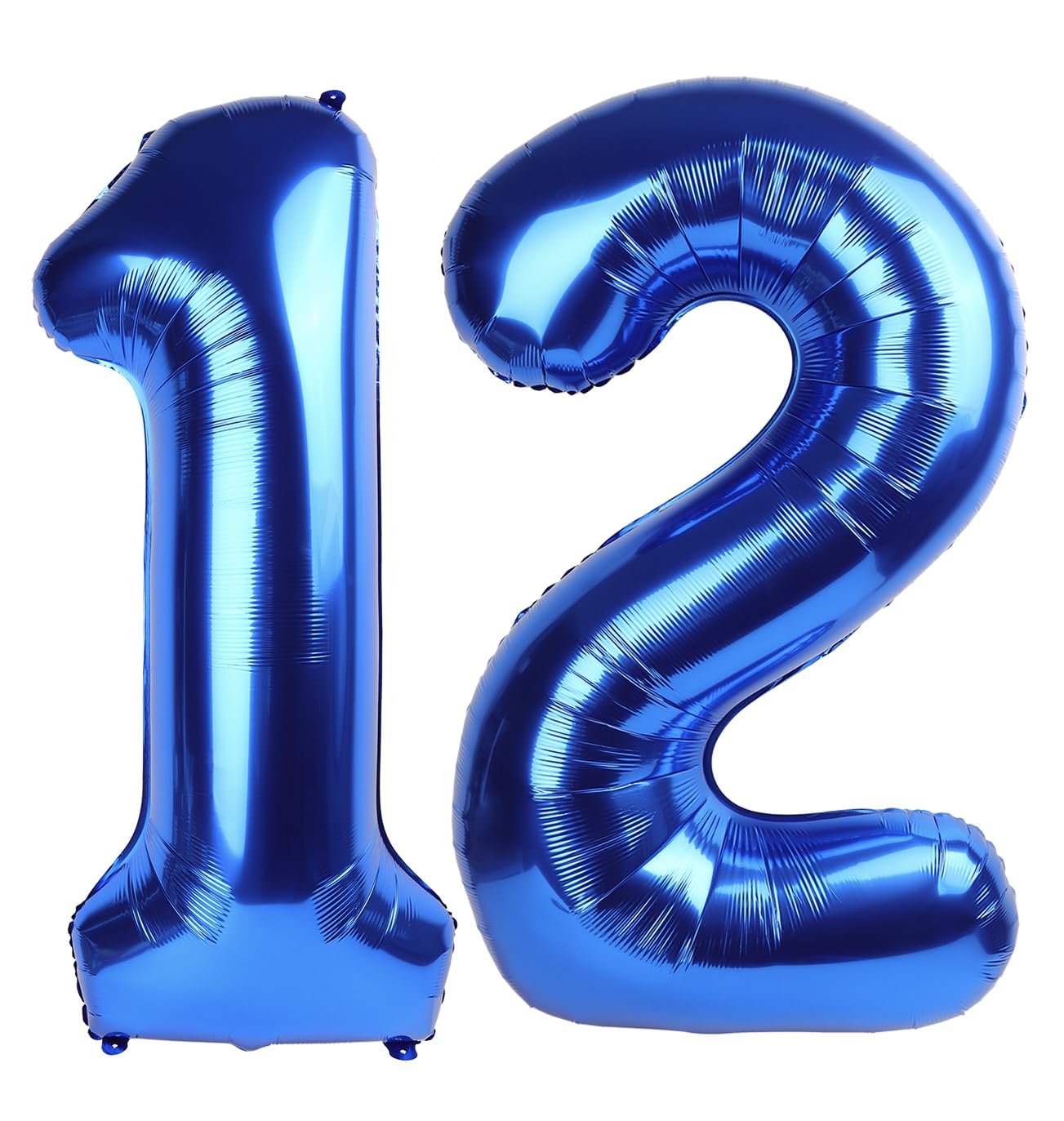 Navy Blue Number 12 Balloon 40 inch, 12 Number Balloon, 12th Navy Blue ...
