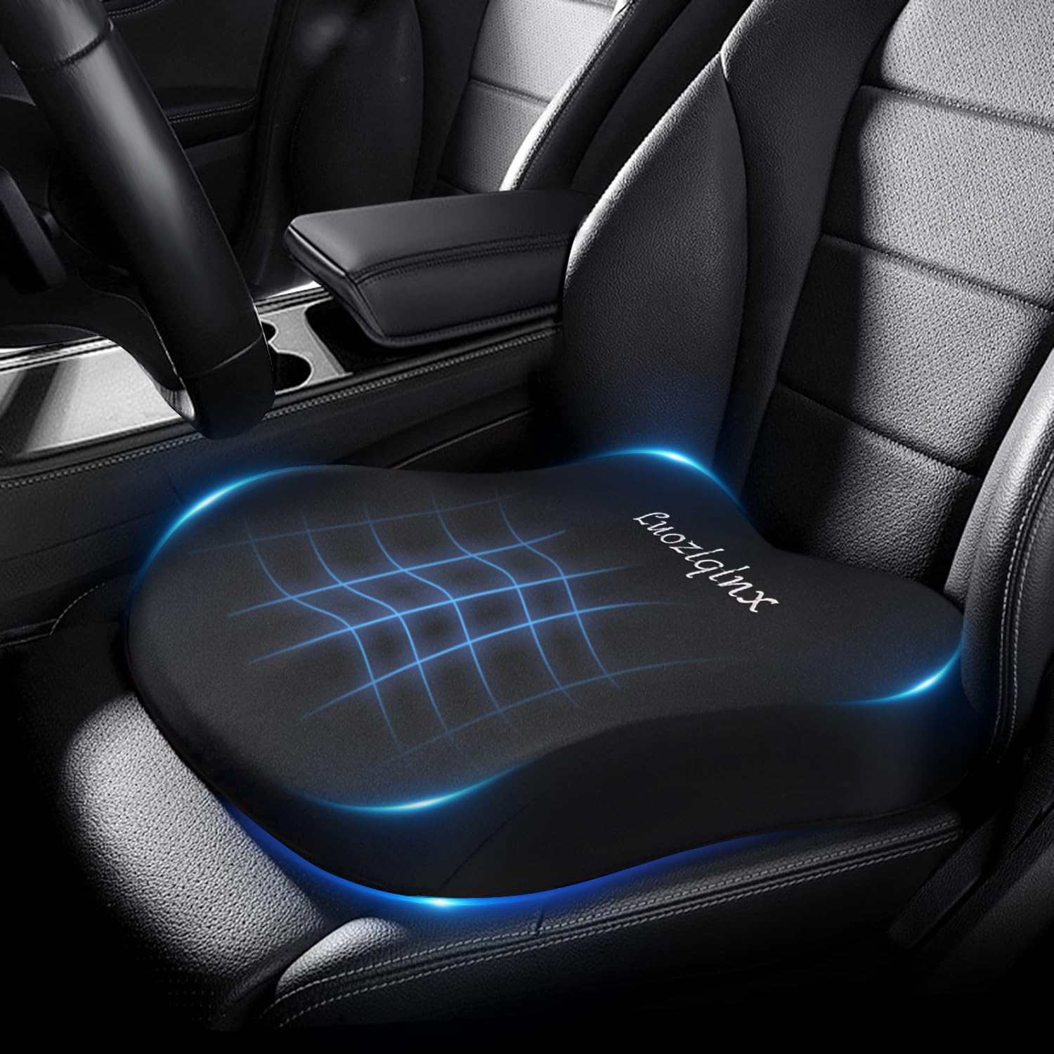 LUOZIQINX Cuscino del Sedile per Auto a Cuneo, Cuscino Auto Guidatore ...