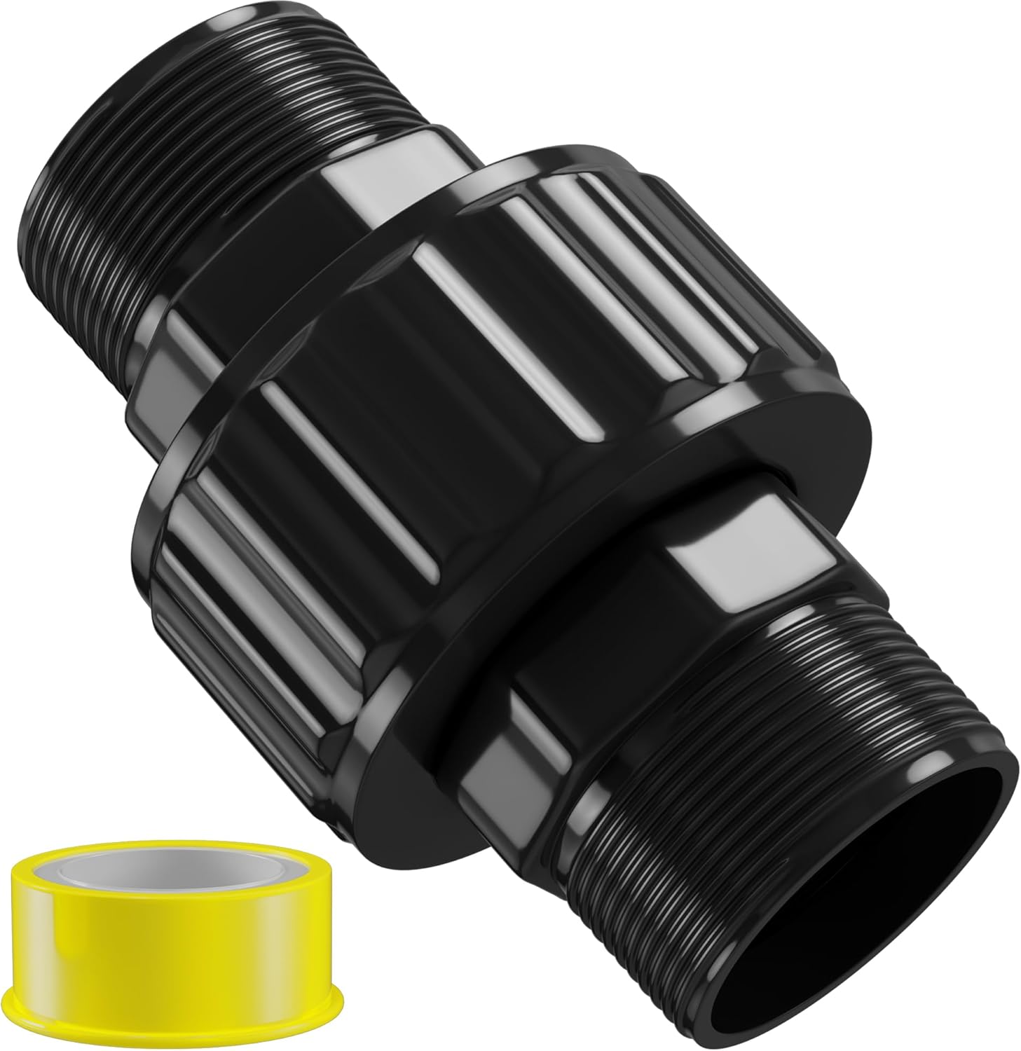 Amazon.com: 1-1/2 Inch Pool Union SP1480BLK Replacement for Pool Pump ...