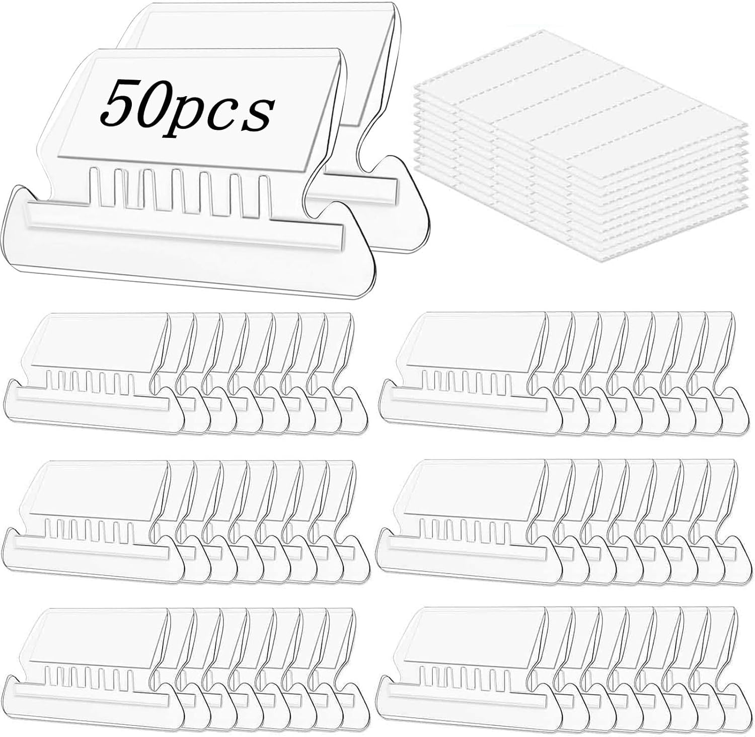 Amazon.com : Folder Labels,50+50 Sets of Hanging Folder Label Tabs and ...