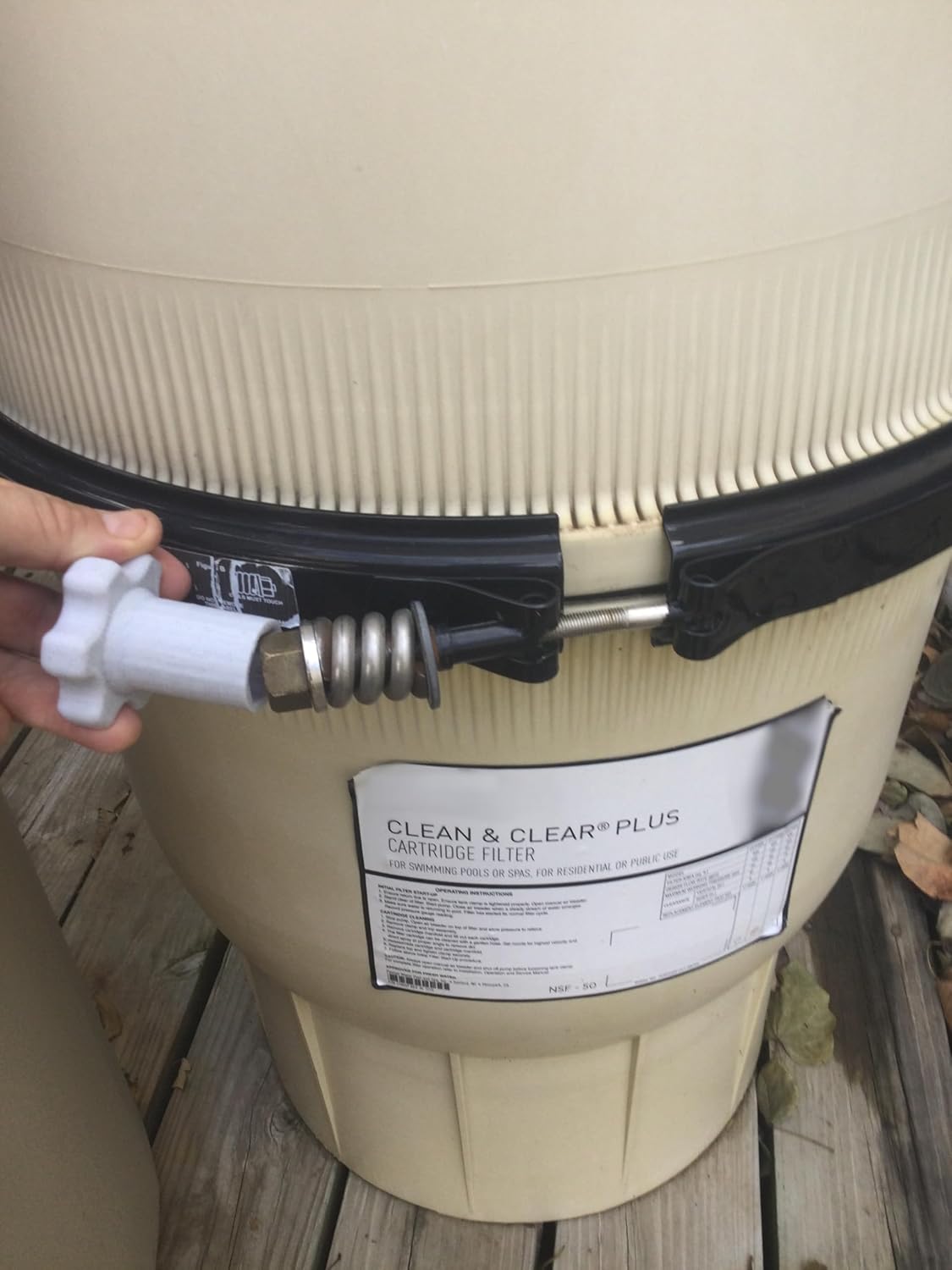 7/8" Pool Filter Wrench – Compatible with Pentair & Crystal Water ...