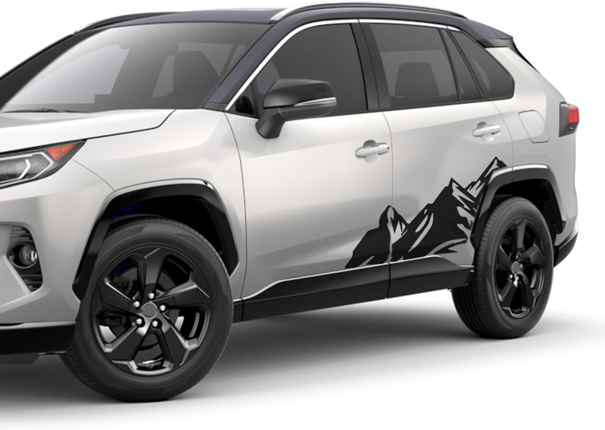 Amazon.com: Ecqizer Mountain Decals for RAV4 Sticker Graphic Set, Vinyl ...