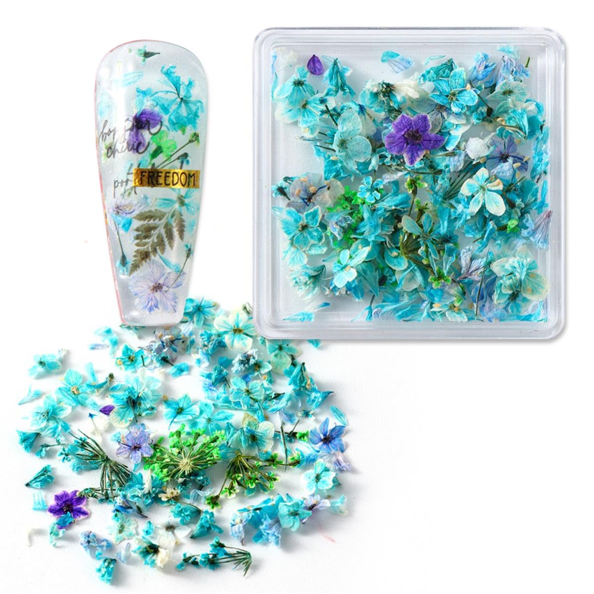 Flores Azules 3d Flor Azul Png Imágenes | PNGWing