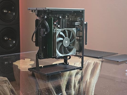 JOYJOM Aluminum Mini ITX Case with PCI Riser, SFF India | Ubuy