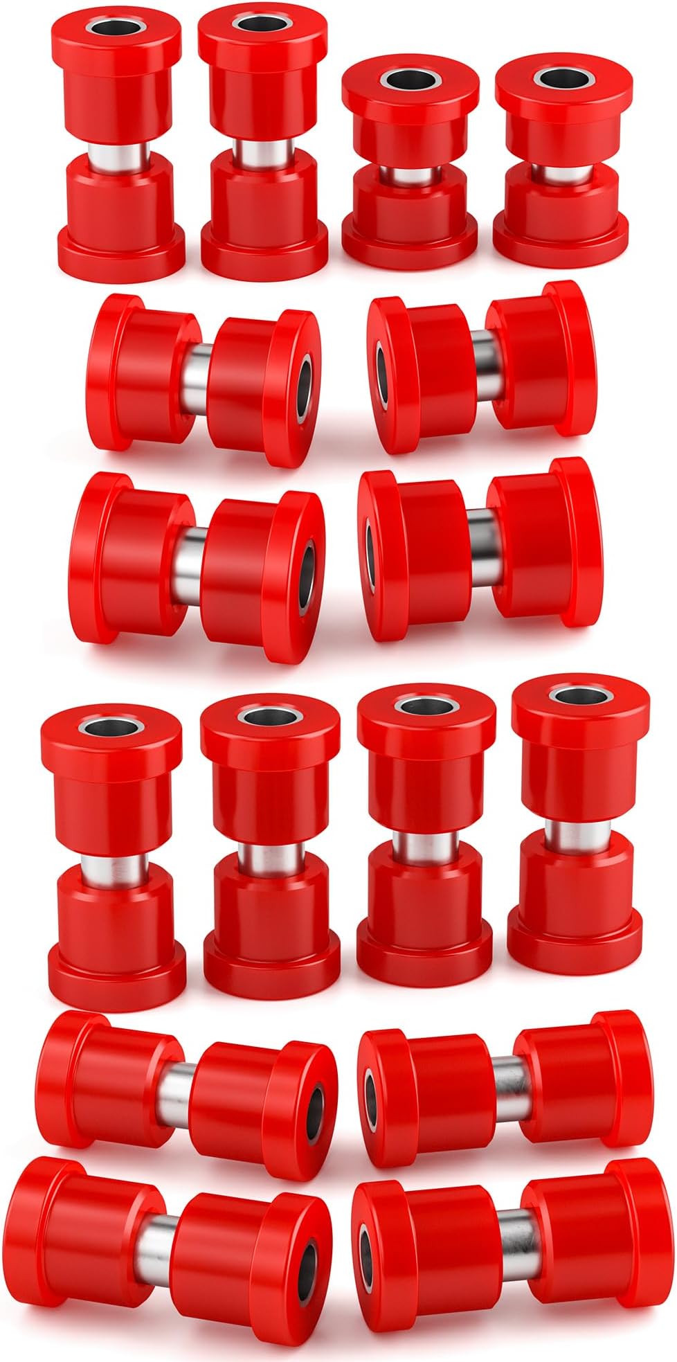 Amazon.com: Club Car DS Front & Rear Leaf Spring Bushing Kit and Upper ...