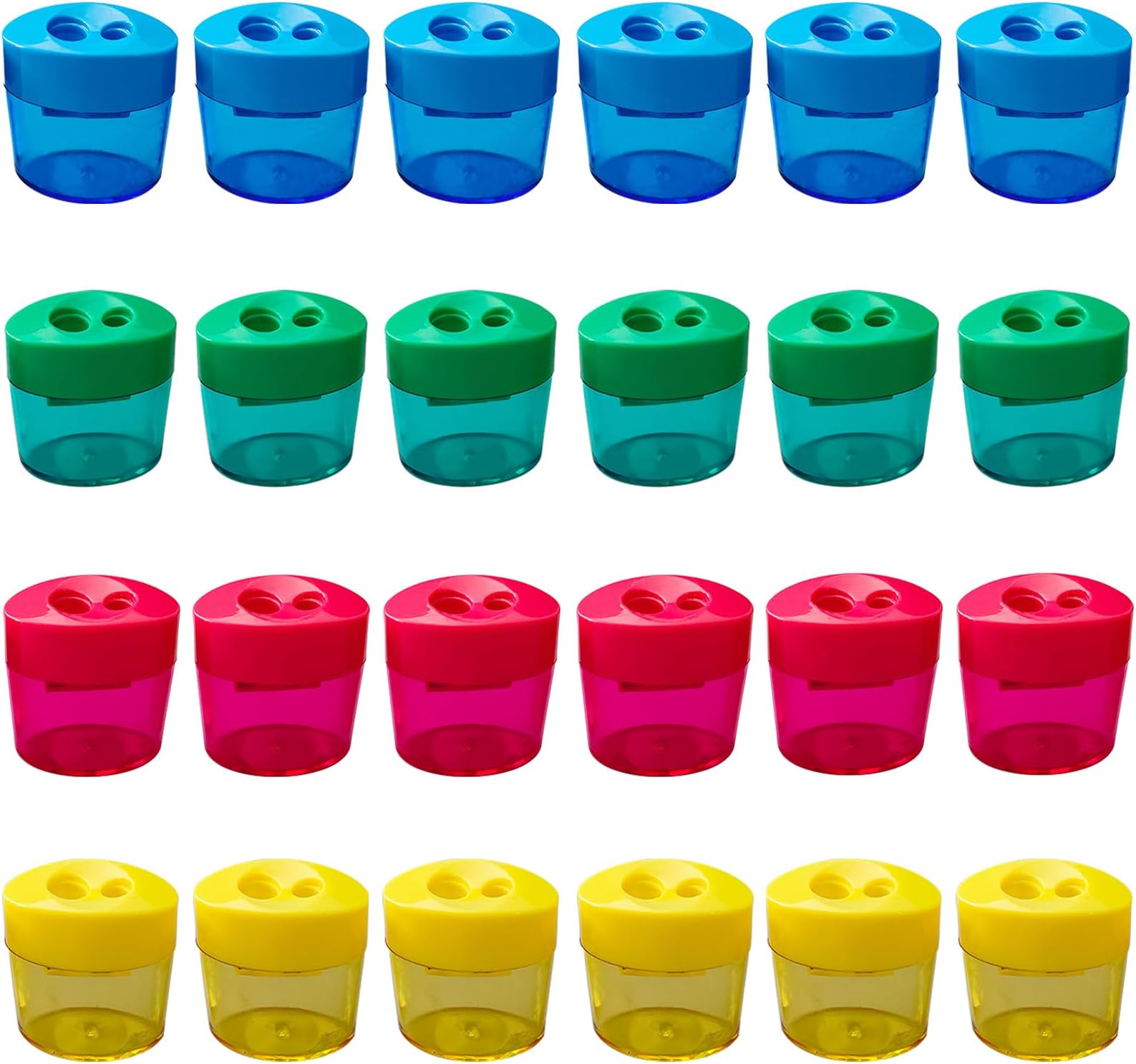 Amazon.com : 12 Pack Manual Pencil Sharpener for School Office Home ...