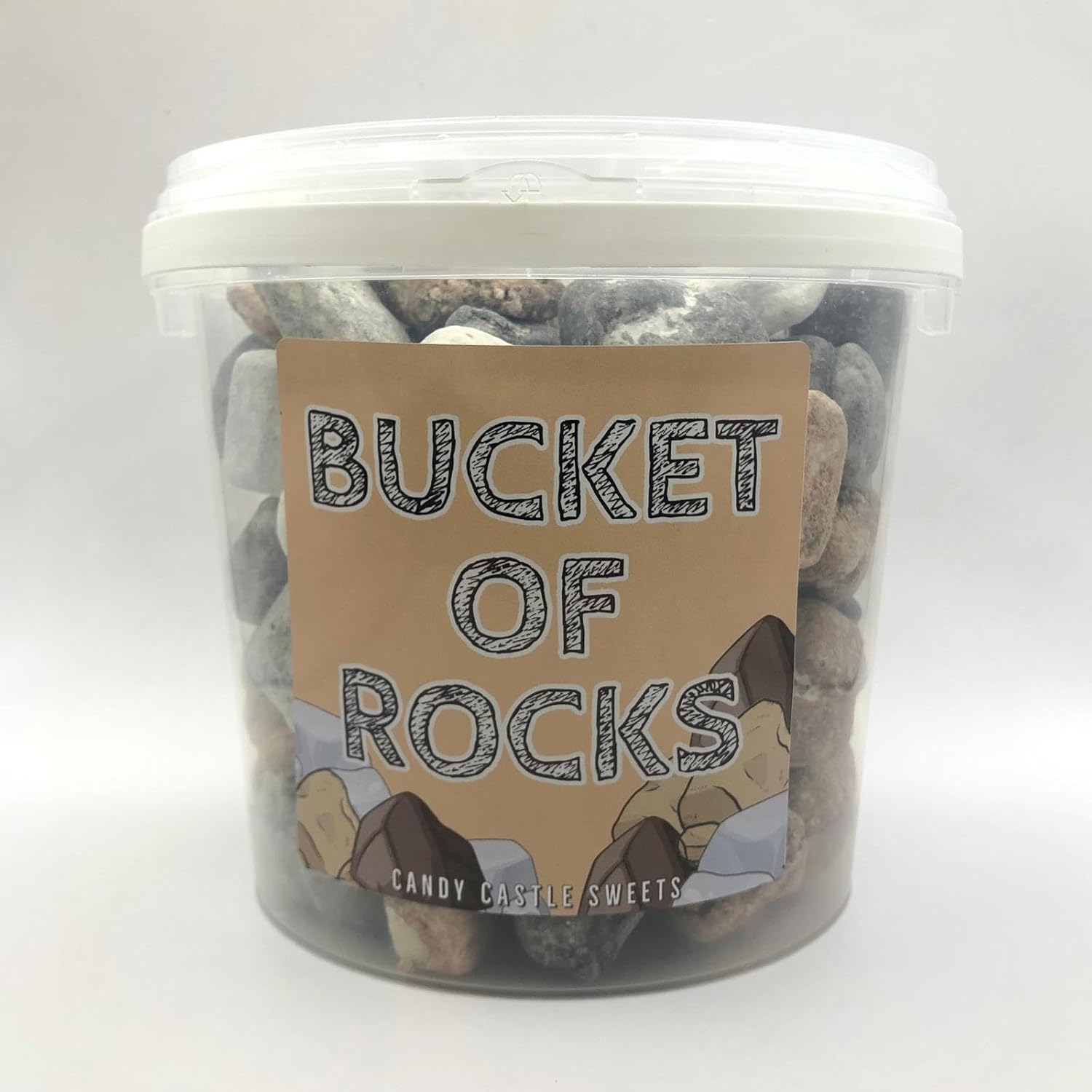 Sharing Bucket of Chocolate Filled Rocks - 1.7kg : Amazon.co.uk: Grocery