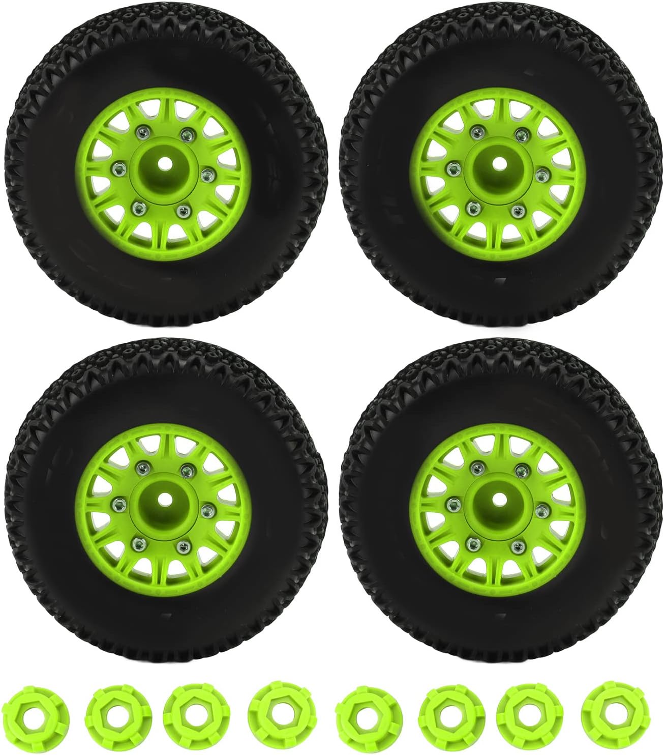 RC Short Course Truck Tires, 12mm 14mm 17mm Hex RC Truck Tires, for ...