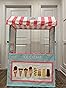 Amazon.com: Ice Cream Cart, Kids Playstand Play Shop with 3 Pretend ...