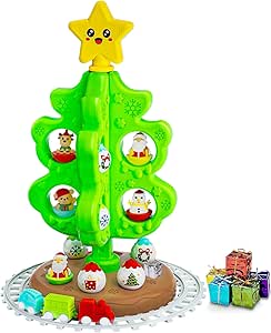 Amazon.com: Montessori Inspired Christmas Activity Tree for Toddlers 3 ...