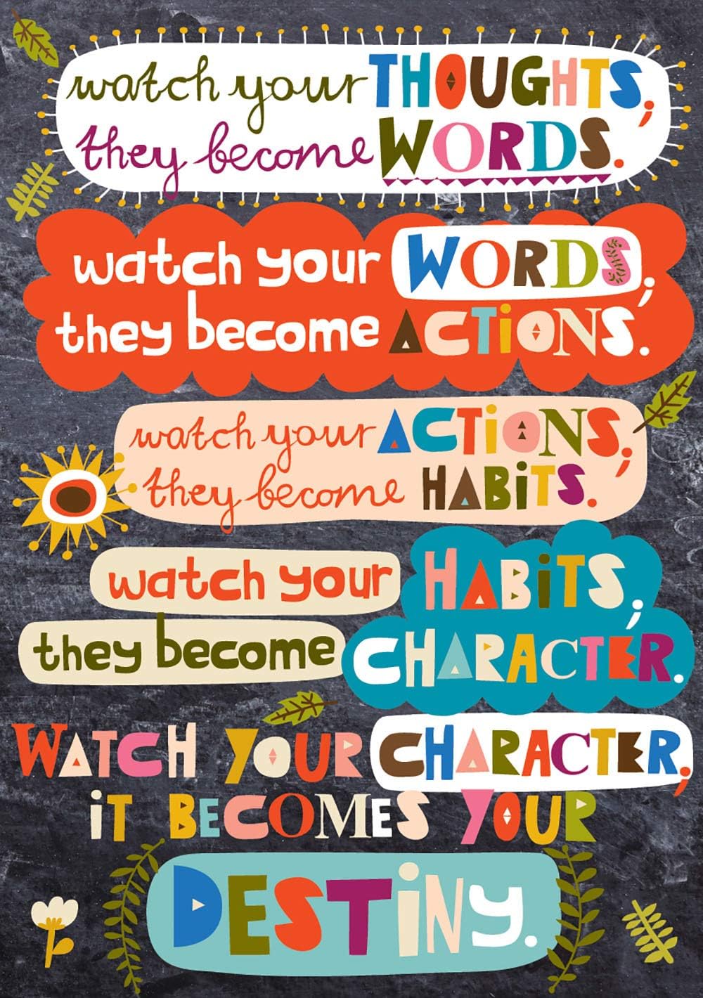 Amazon.com: Scholastic Classroom Resources Watch Your Thoughts POP ...