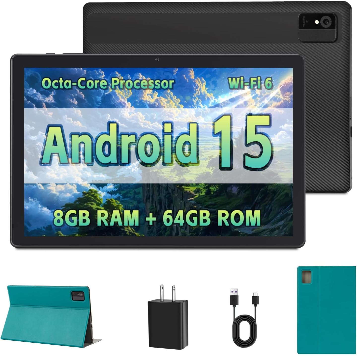 Amazon.com : paitanry Android Tablet - 10 Inch Tablet for Adults with ...