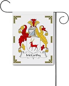 Amazon.com : McCarthy Coat of Arms/McCarthy Family Crest 11 X 15 Garden ...