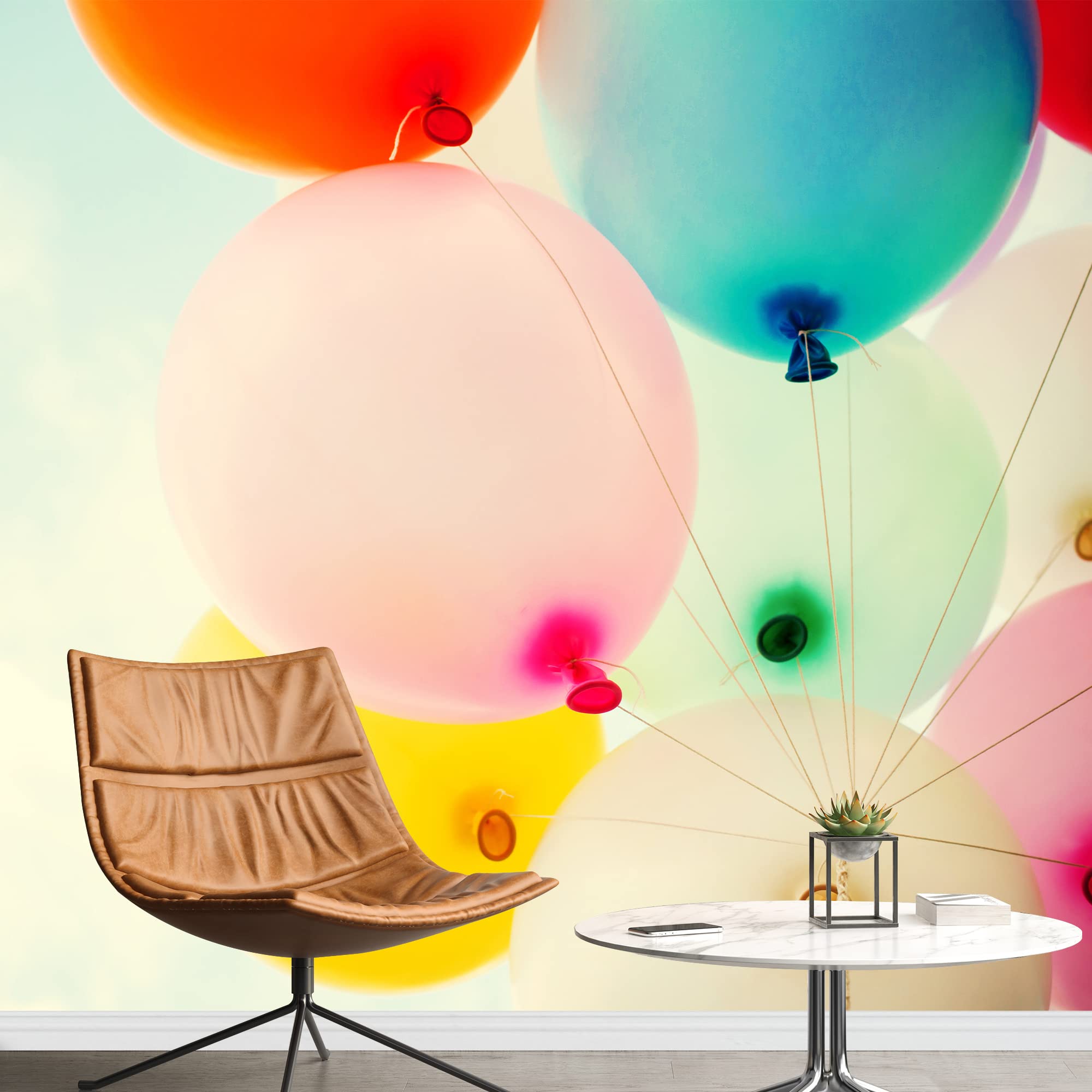 Vintage Balloons Wallpaper