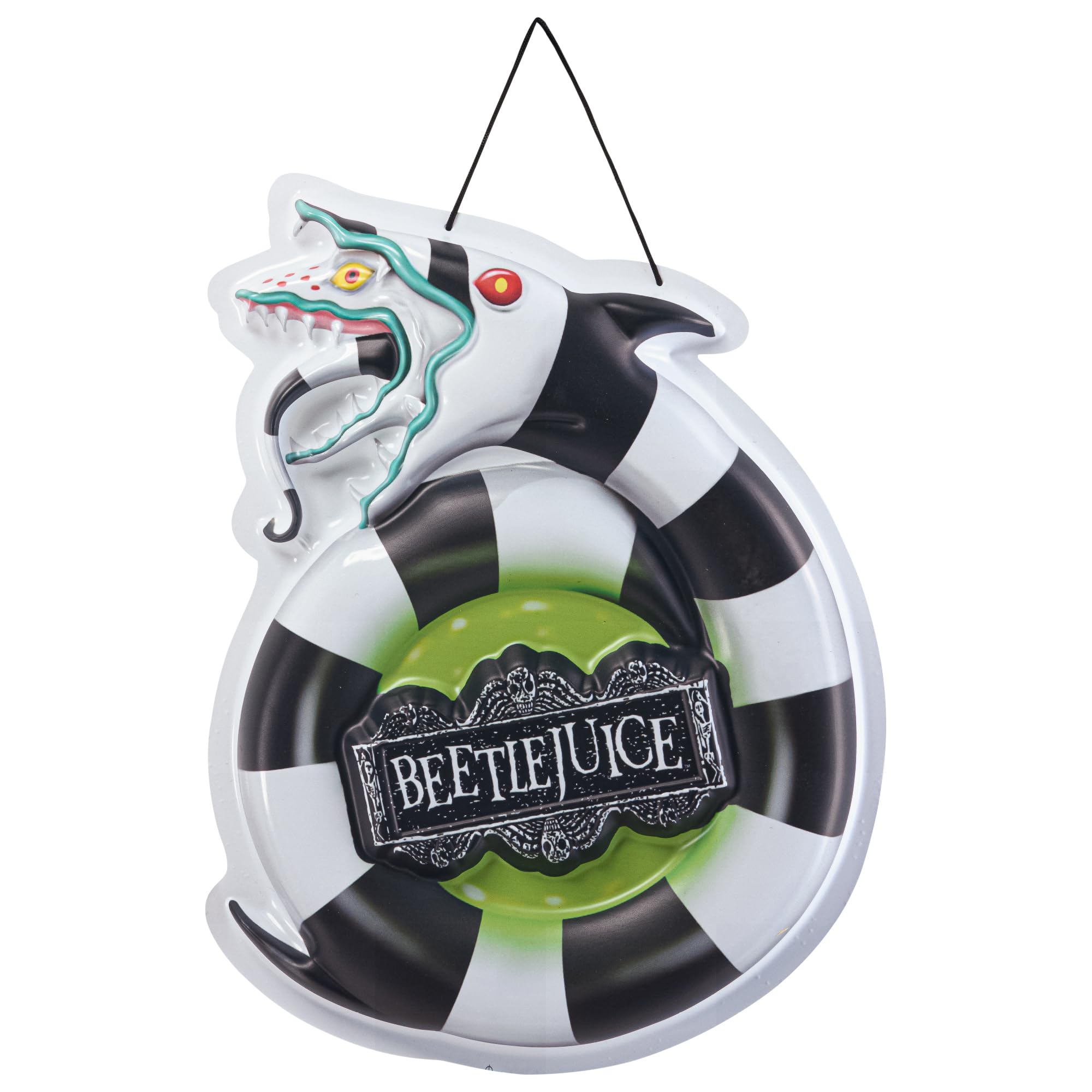Amazon.com: Rubies Beetlejuice Sandworm Door Wreath, One Size : Home ...