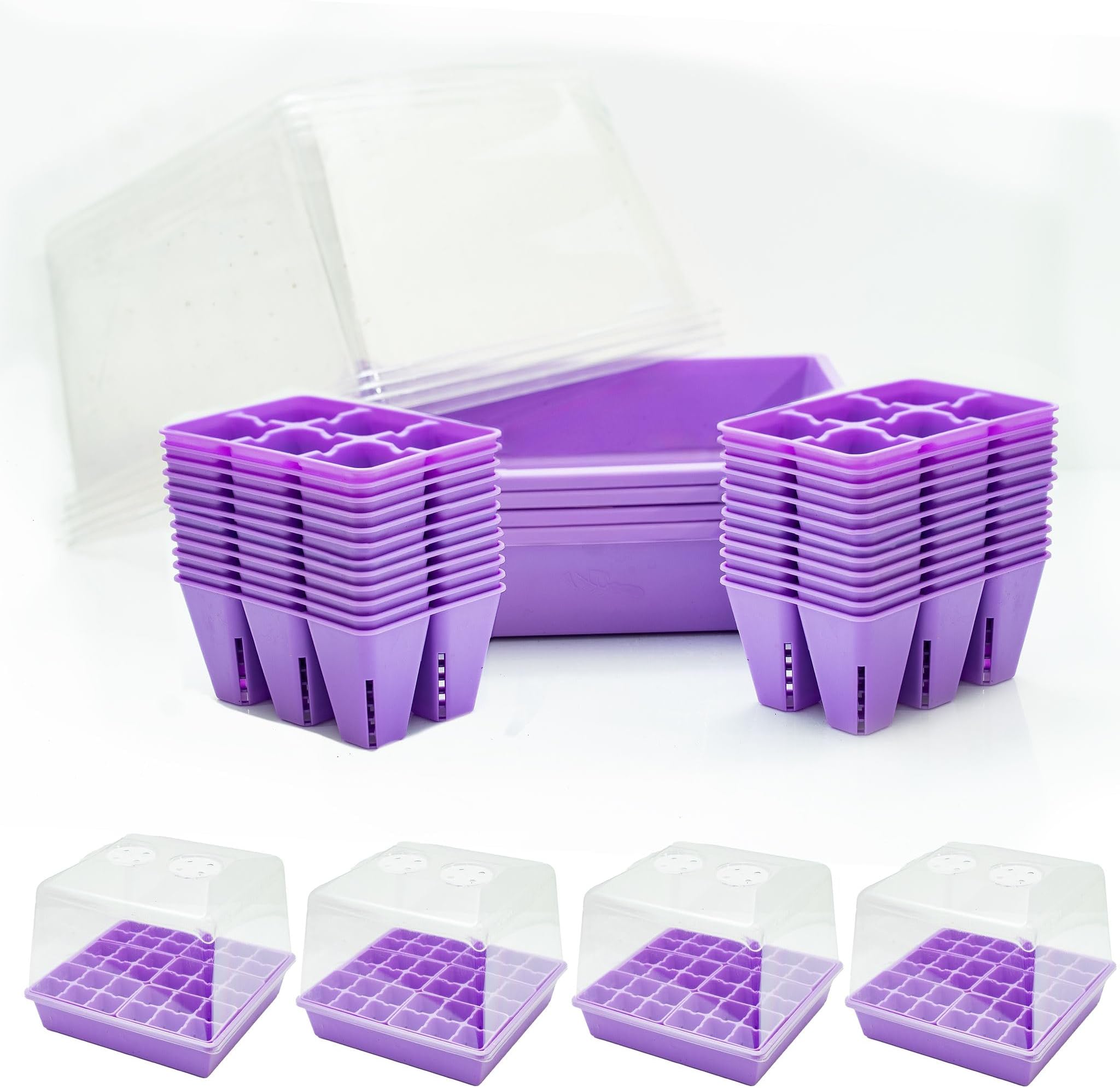 Amazon.com : Bootstrap Farmer 72 Cell Seed Starter Tray - 5 Pack ...