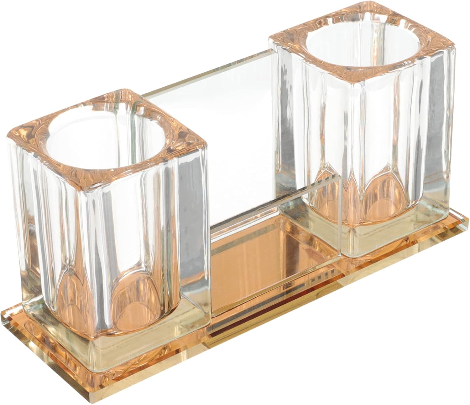 Desk Stand Mount Crystal Holder Table Acrylic Stand Cosmetic Brush ...