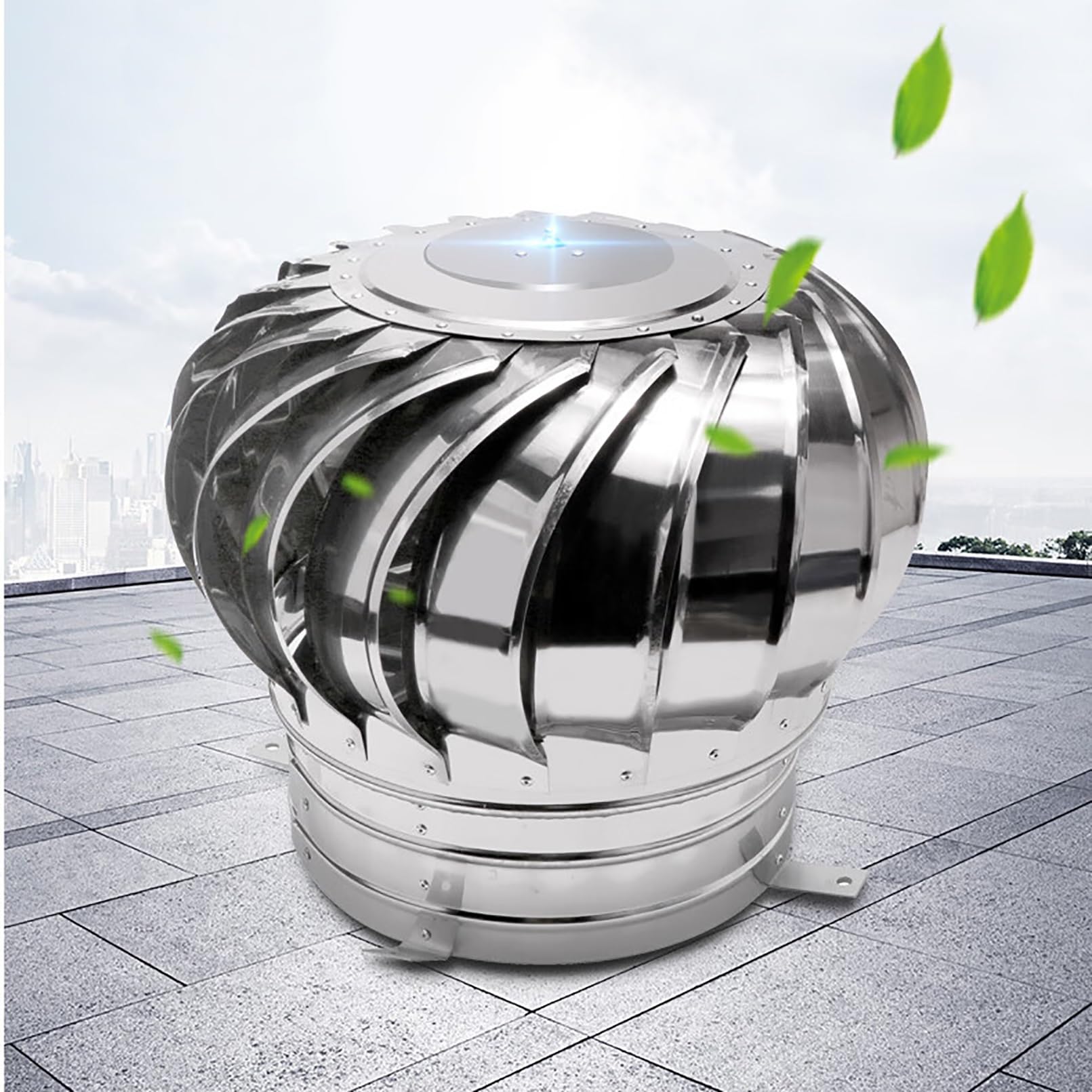 Amazon.com: VSKXFDDB 304 Stainless Steel Non Power Roof Ventilator ...